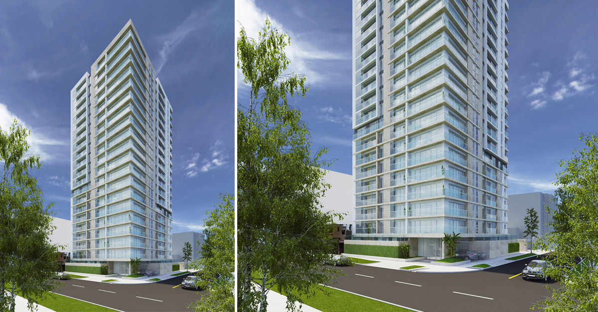 Proyecto del edificio multifamiliar Liberty en Lince, Lima, Perú